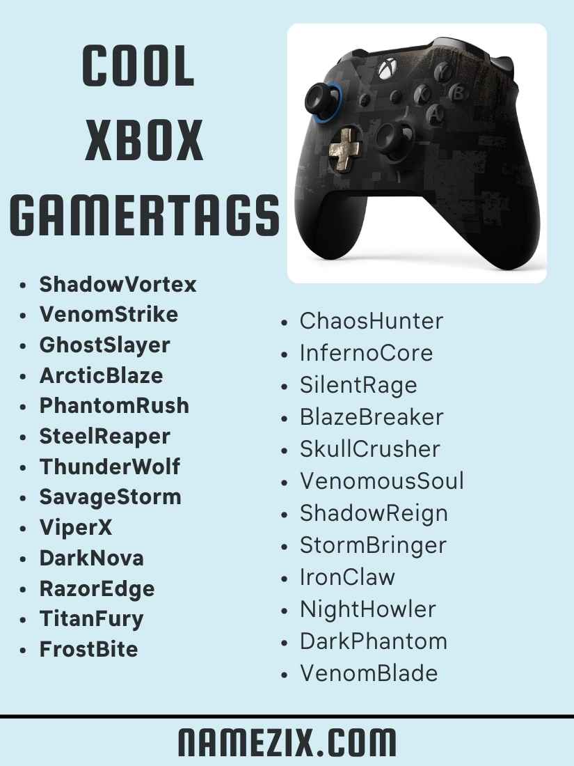 660+ Best Xbox Names & Gamertags to Stand Out in 2025