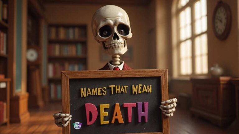 300+ Unique & Funny Names That Mean Death
