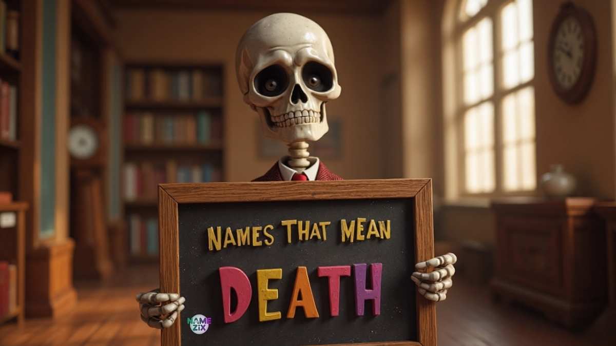 300+ Unique & Funny Names That Mean Death