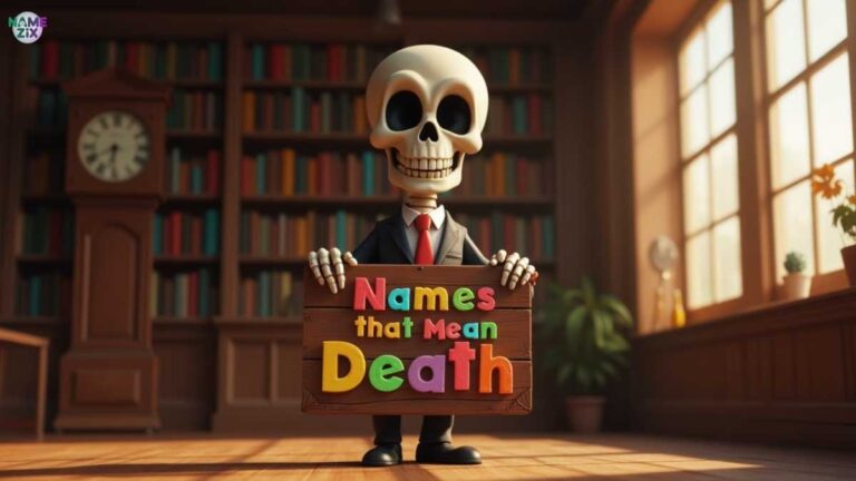 300+ Unique & Funny Names That Mean Death