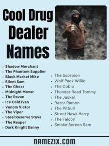 450+ Funny & Creative Drug Dealer Names That'll Crack You Up