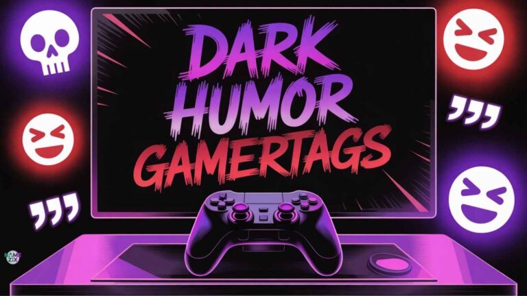 350+ Dark Humor Gamertags That'll Make You Laugh Hard