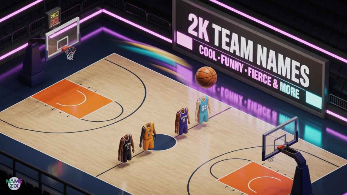 2K Team Names for Every Style: Cool, Funny, Fierce & More