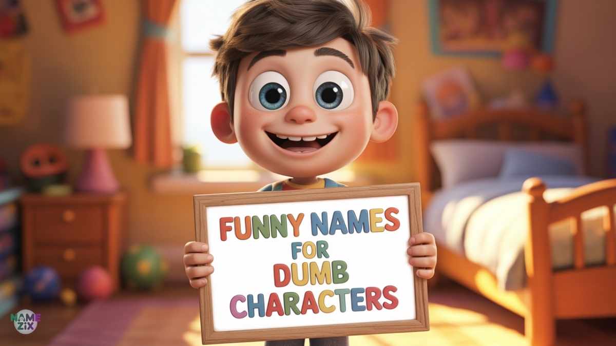 280+ Funny & Creative Names for Dumb Characters