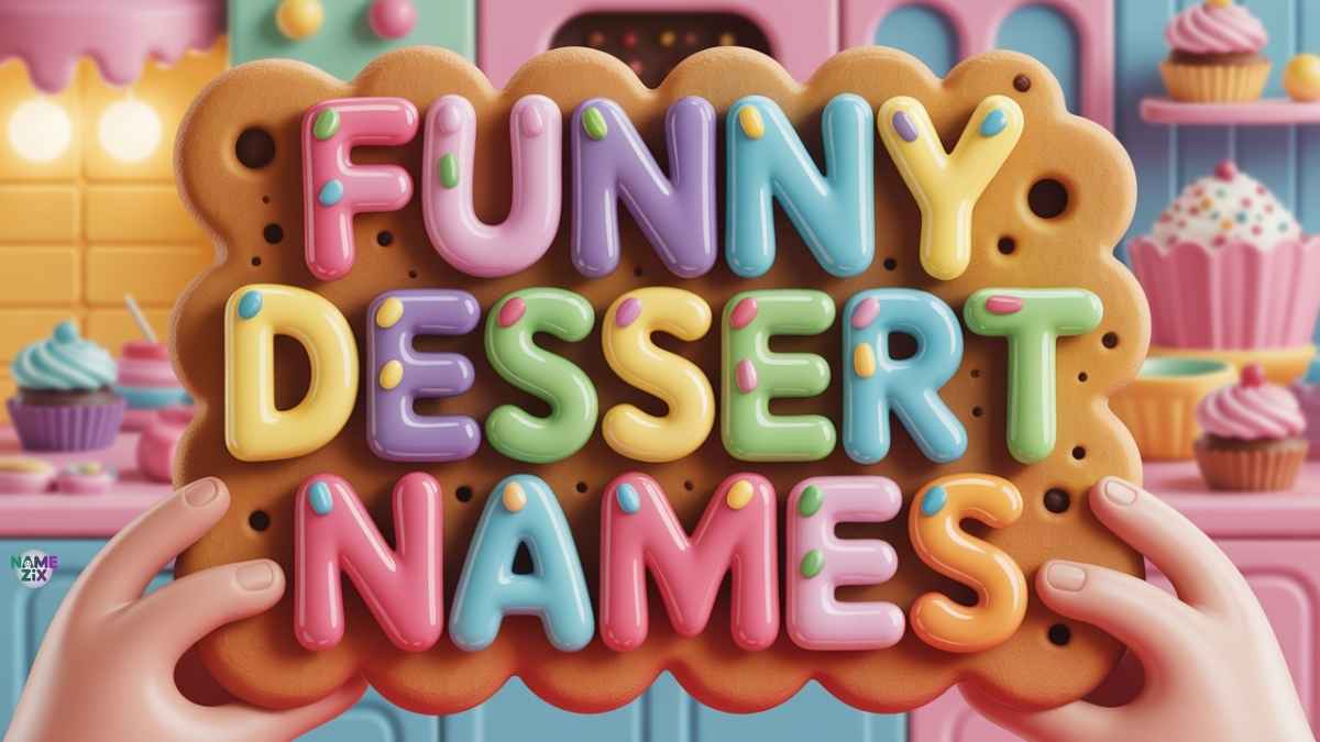 250+ Funny Dessert Names: Creative & Playful Ideas