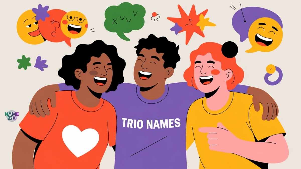 780+ Trio Names That'll Crack Up Your Group of Three