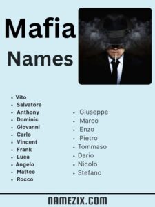 Killer Identities: 280+ Mafia Names That Demand Respect!